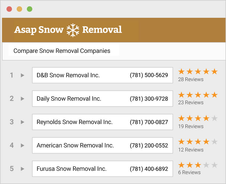 Free Quotes from Local Snow Removal Pros - ASAP Snow Removal